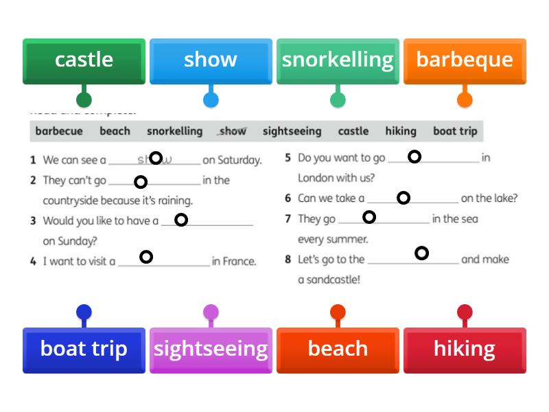 fill in - Labelled diagram