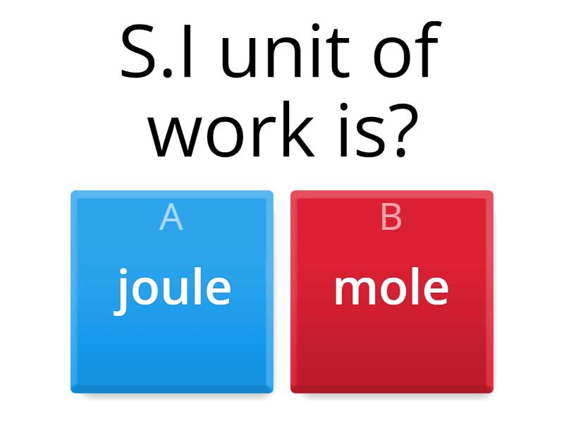 work - Quiz