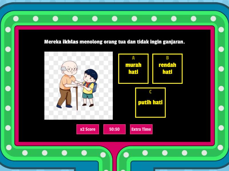 Darjah 5 Peribahasa (Mac) - Gameshow quiz