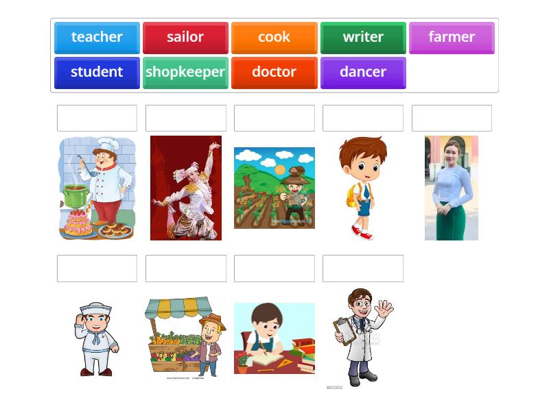 Occupations - Match up