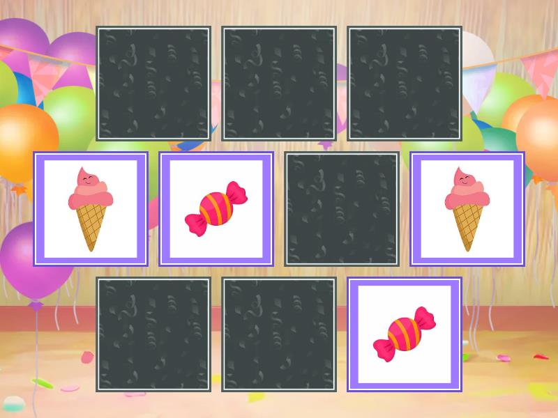 SWEETS 1 - Matching pairs