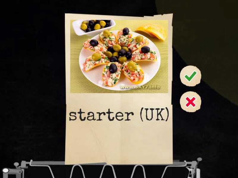 RESTAURANT - Flash cards