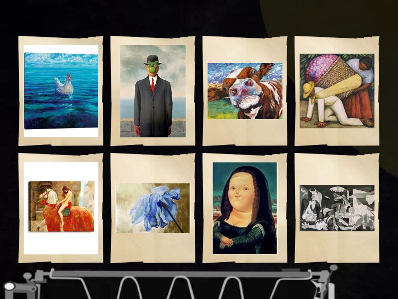 Museums and art - Flip tiles