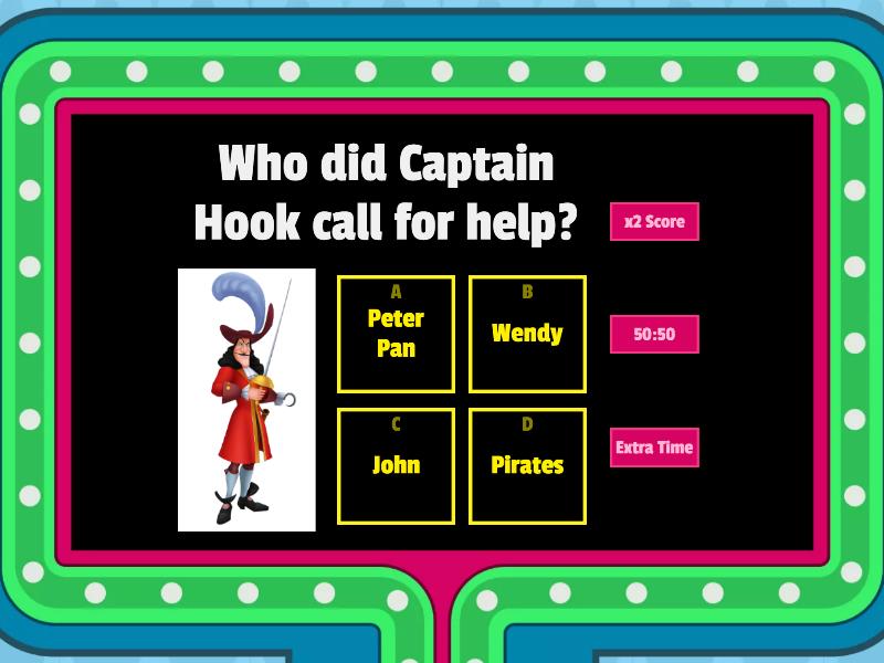 (Peter Pan) - Gameshow quiz
