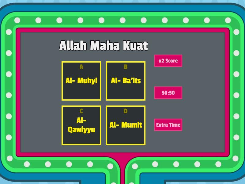 Ayo Bermain Kuis dengan Materi Lebih Dekat dengan Nama-nama Allah ...