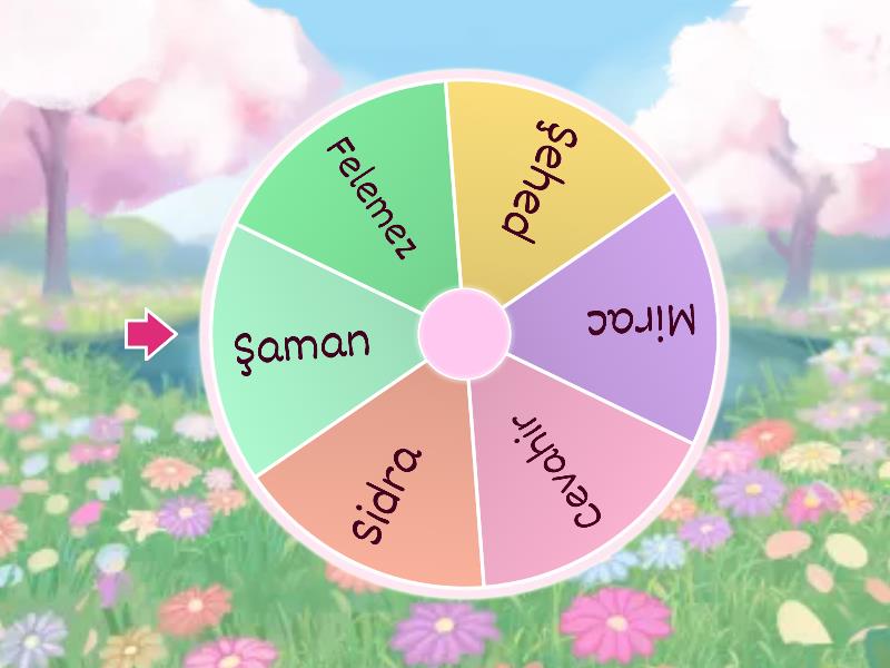 5E - Spin the wheel