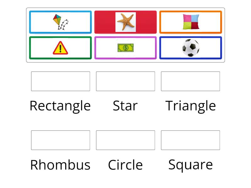 Match the objects with the similar shapes - Match up