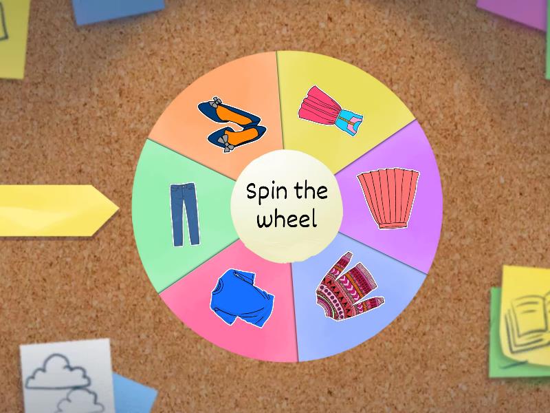 Clothes wheel - Spin the wheel