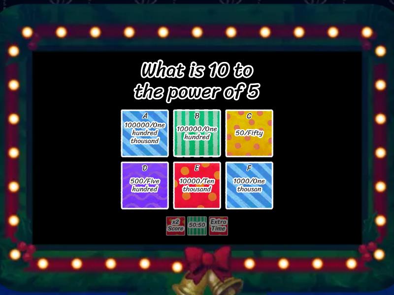 The Infinity Calculator Gameshow Quiz