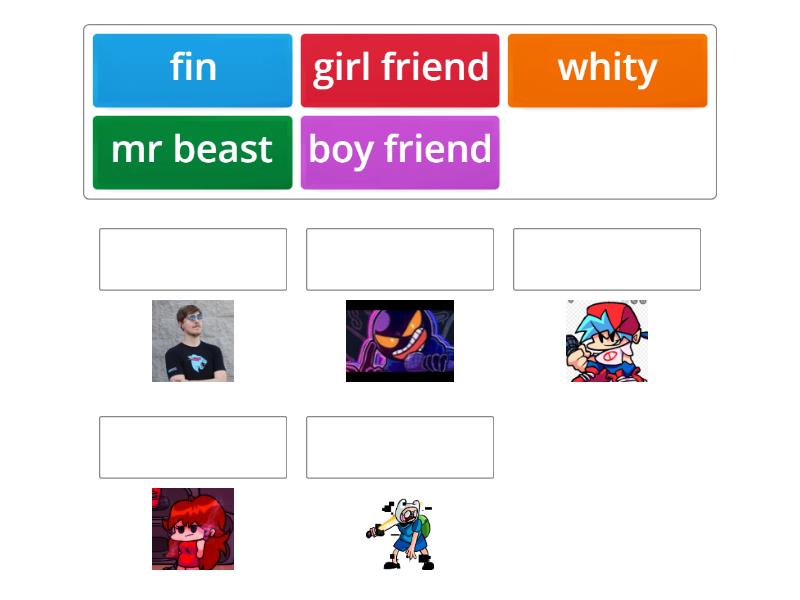 fnf guess the fnf character - Match up