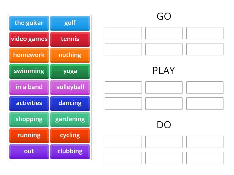 Roadmap A2+ unit 6C - Group sort