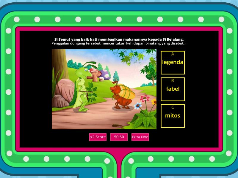 DONGENG FABEL - Gameshow quiz