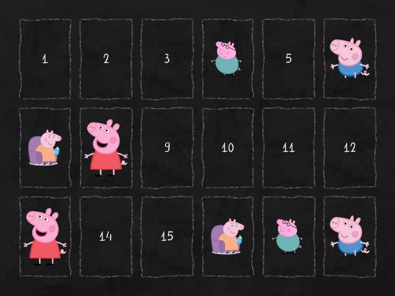 FF1 Unit 6 Family - Matching pairs