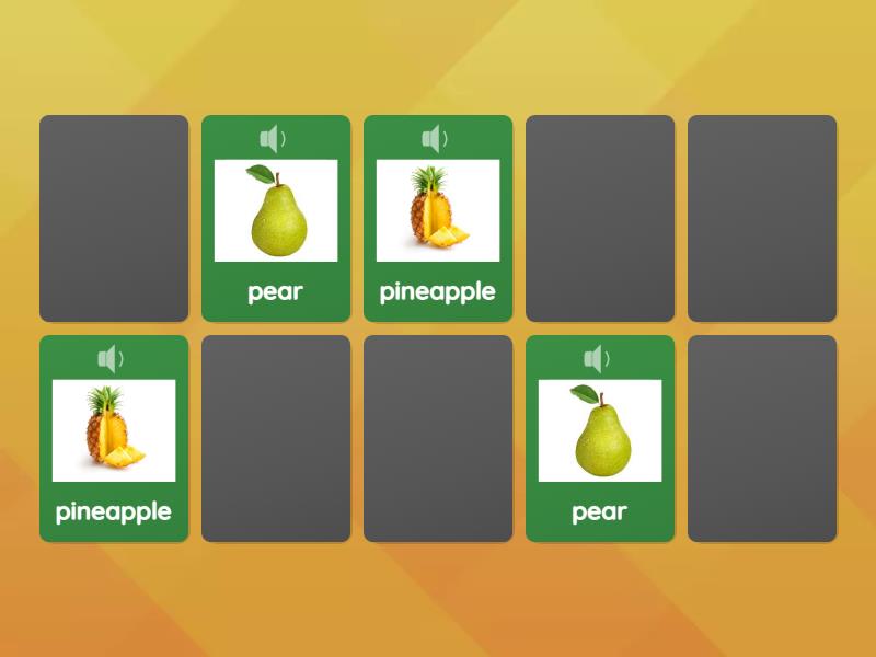 Letter p - Matching pairs