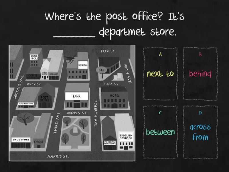Intro:U13 Questions prepositions of place. - Quiz