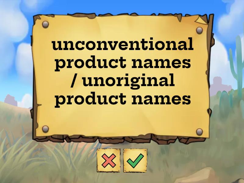 What's the difference? (Unconventional business model) - Flash cards