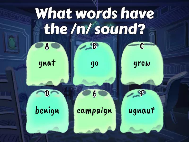 Gn words - Quiz