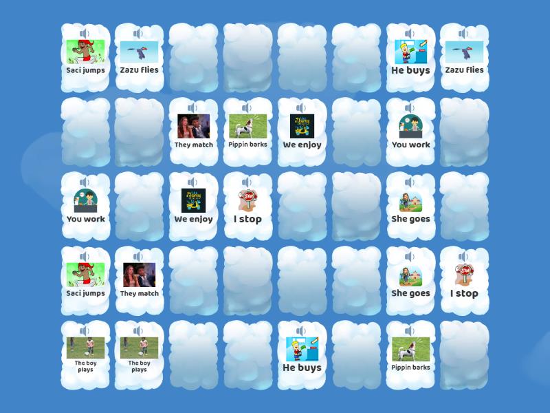 MATCH PAIRS GAME - Matching pairs