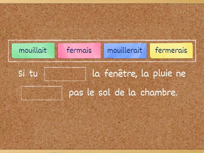 Si, Conditionnel Présent - Complete the sentence
