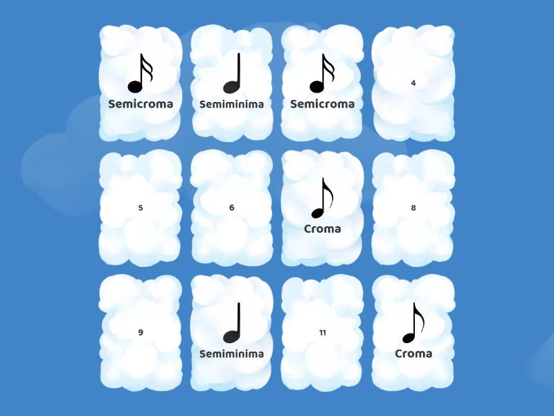 Memory Music - Matching pairs