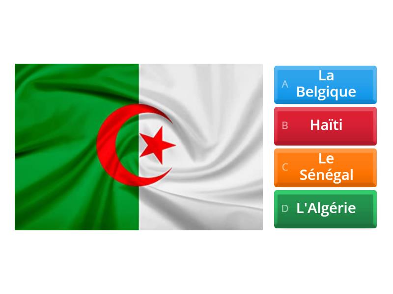 Les drapeaux de la francophonie - Quiz