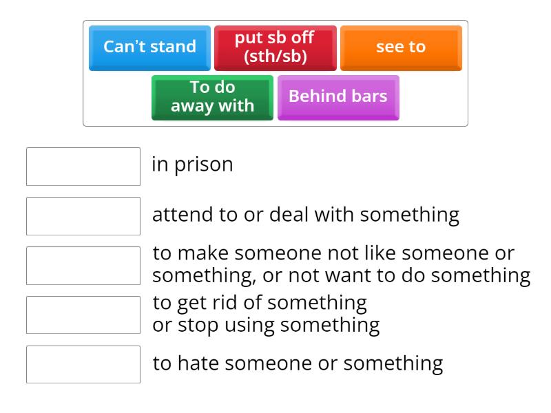 Crime and Punishment - Match up