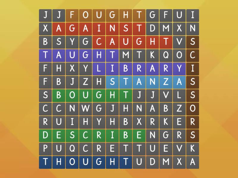 Basic Week 24 - Wordsearch