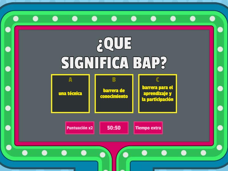 BAP - Concurso de preguntas