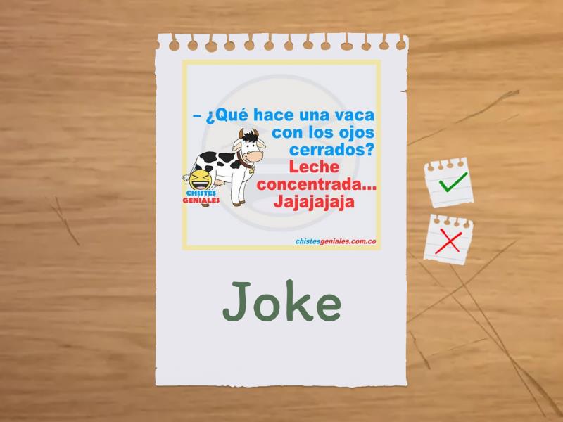 33.- Entendiendo la comedia en inglés - Flash cards