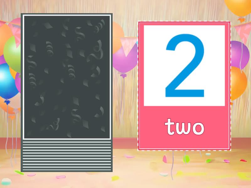 Numbers - Speaking cards