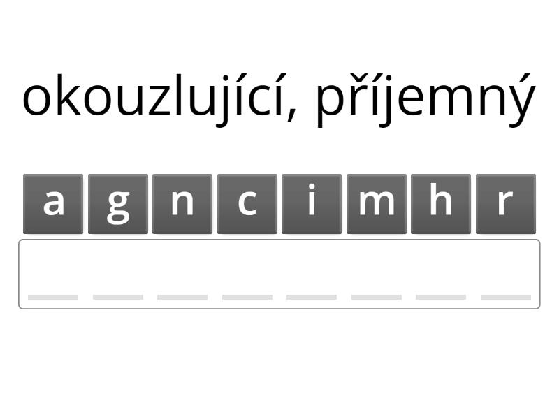 U4 1B Personality adjectives - Anagram