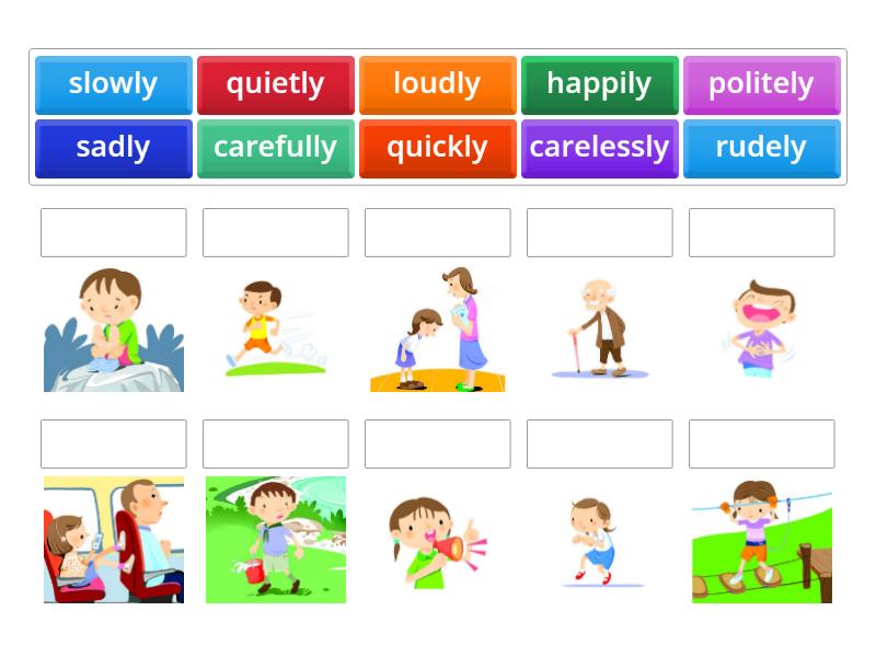 Ready 4B Unit 5 Vocabulary - Match up