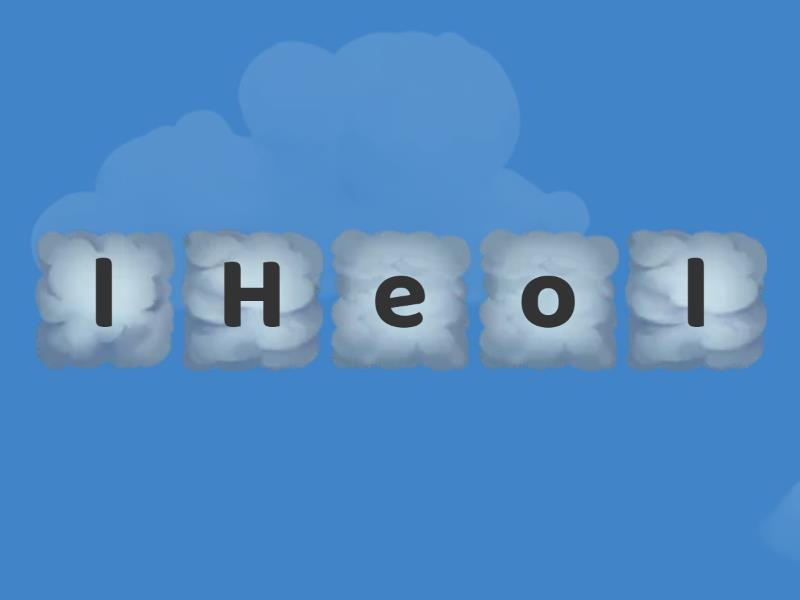 First step! - Anagrama