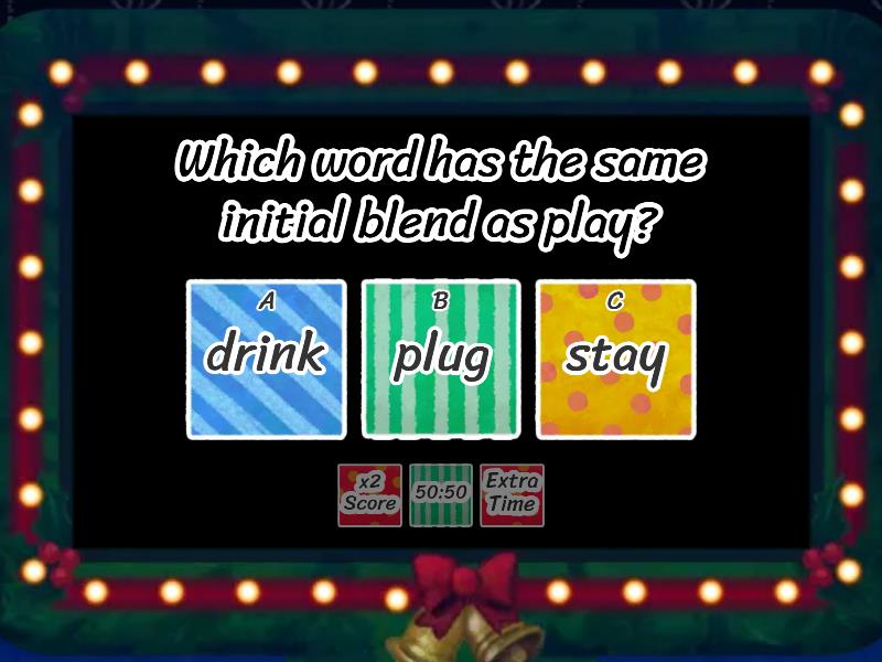 Review K5 W1-W6 - Gameshow quiz