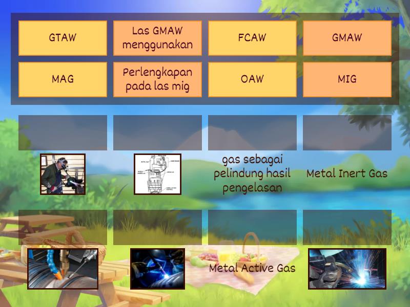 KUIS LAS GMAW - Match up
