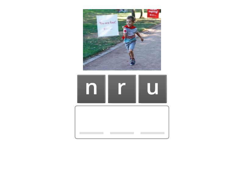 Action words - Anagram