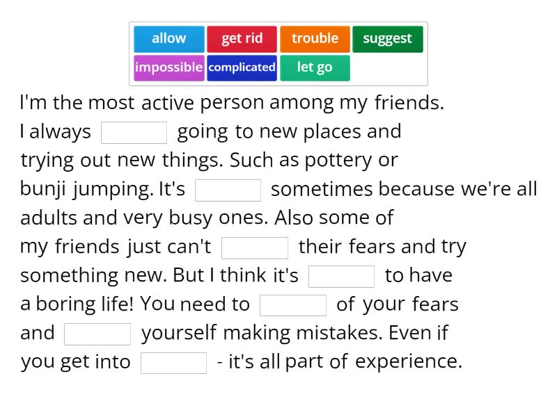 Roadmap B1+ Irina Part 1 - Missing word