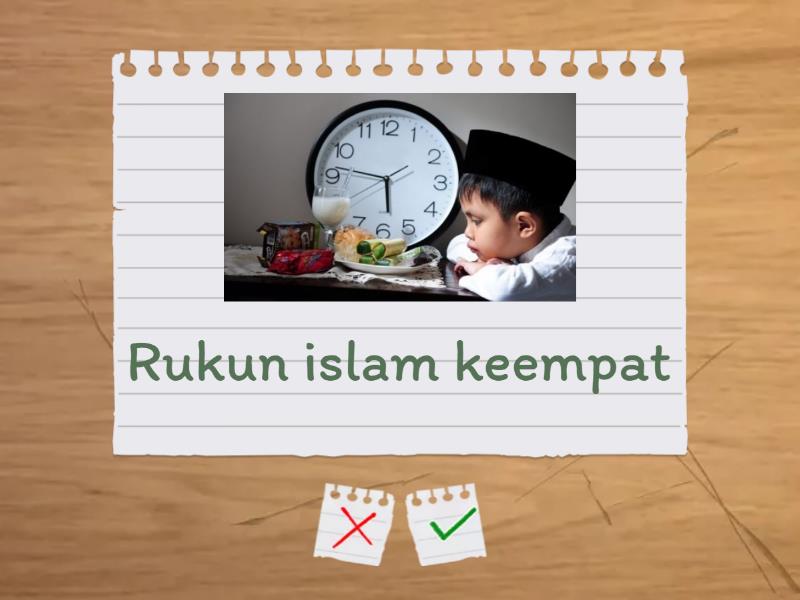 PA 1 : Akidah : Rukun Islam ( konsep & syahadah) - Flash cards