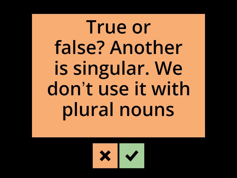 Determiners - Flash cards