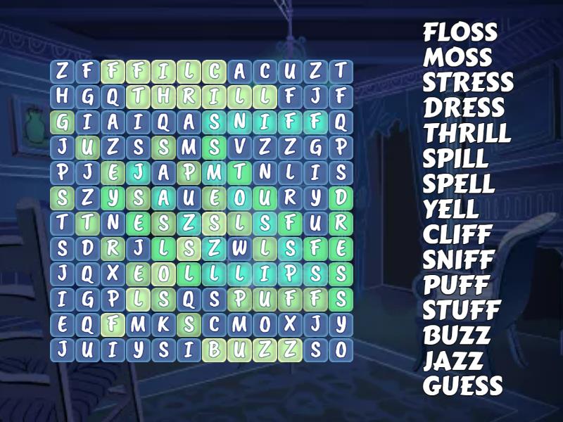 Find a FLOSS word - Wordsearch