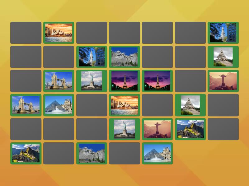 landmarks - Matching pairs