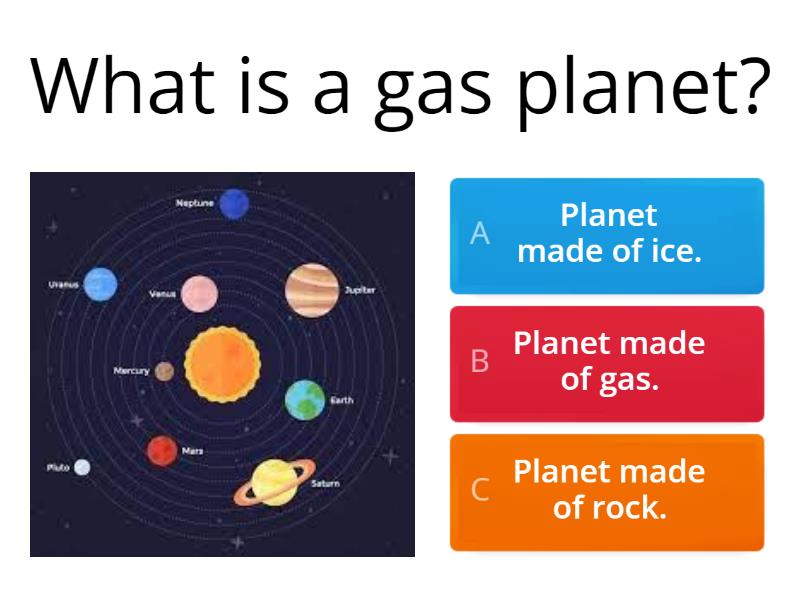 Gas planets - Quiz