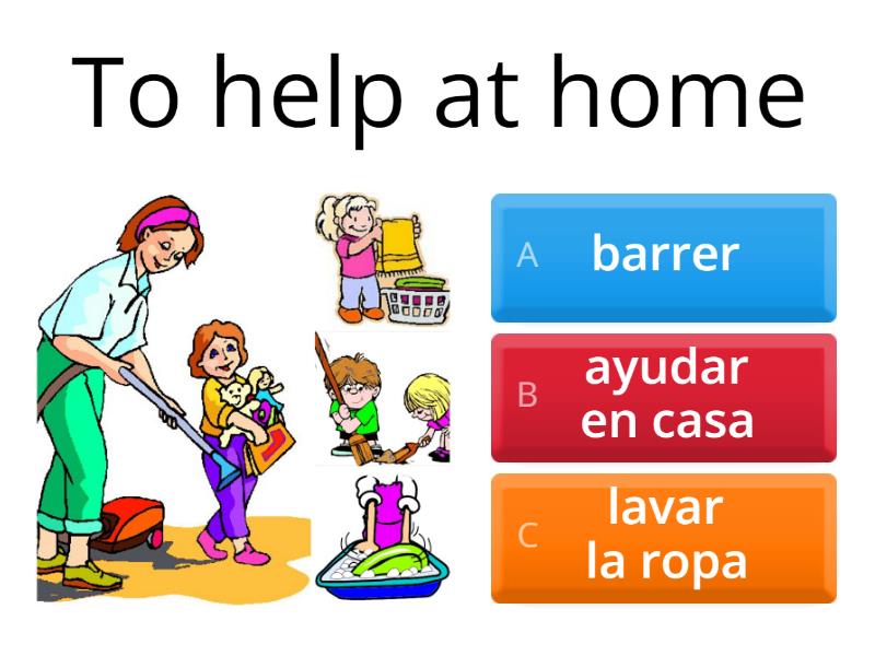 Los quehaceres - Quiz