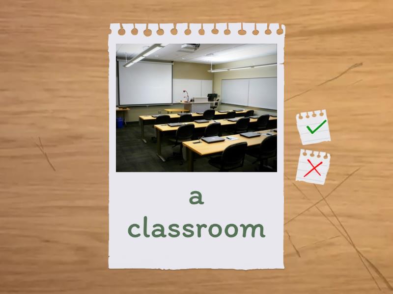 Classroom - Flash cards