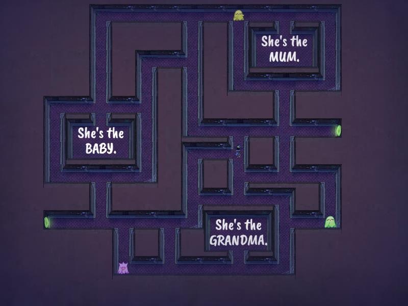 Family members Maze - Maze chase