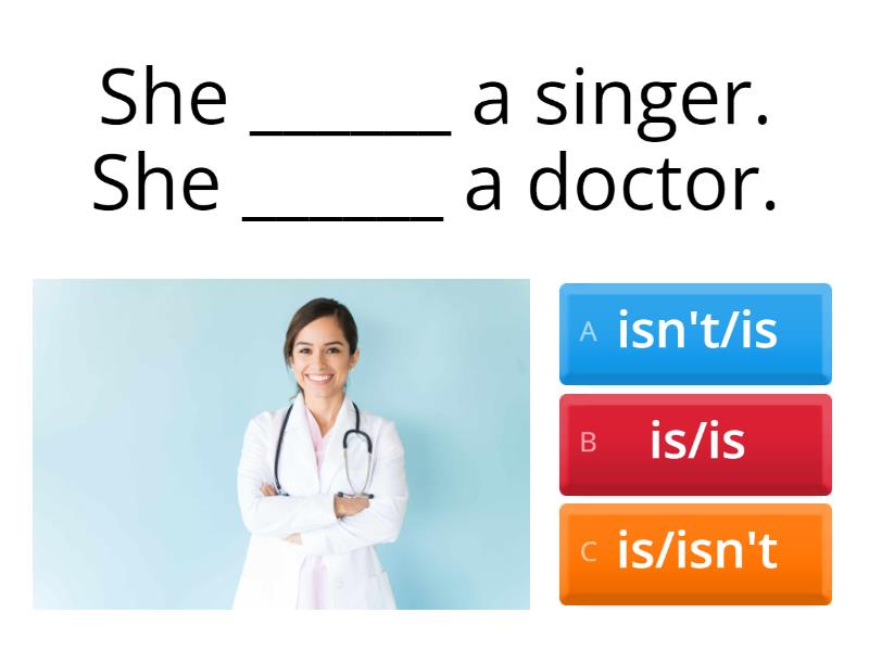 VERB TO BE - Quiz