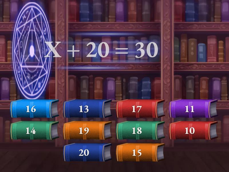 Library Algebra One Step Lesson 1 - Find the match