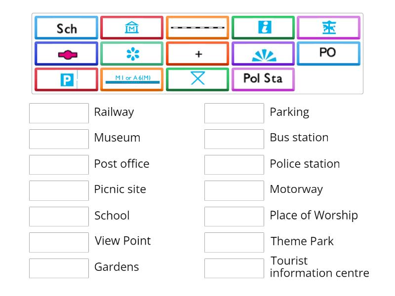 Map Symbols - Match up