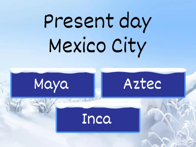 CKLA: G1, K5: Maya, Aztec, Inca Civilization Review - Cuestionario
