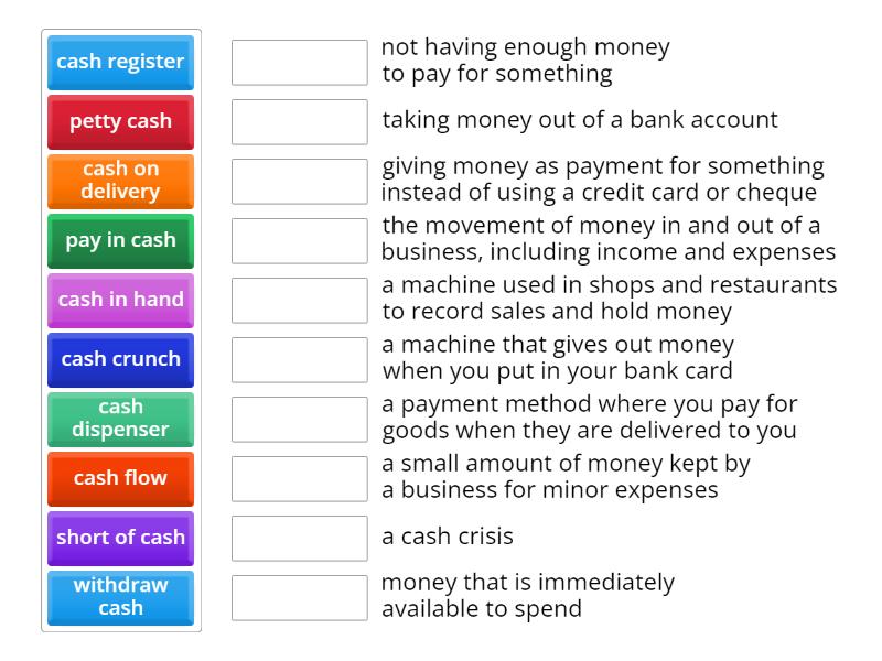 money BP A2+ - Match up